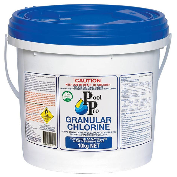 POOL PRO GRANULAR CHLORINE 10 KG – Dalby Pools and Spas